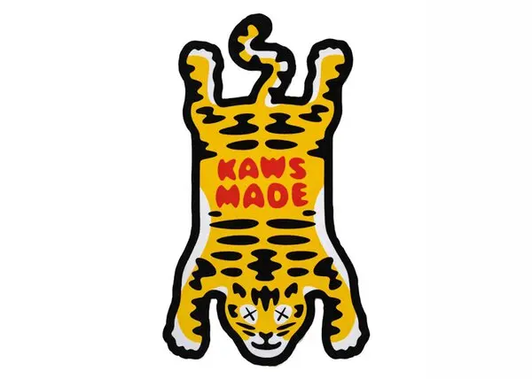 HUMAN MADE X Kaws Made Beach Towel - Yellow