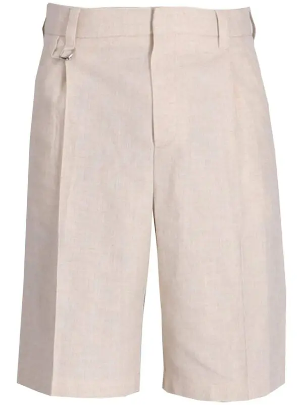 Jacquemus Le Short Melo Bermuda - Neutrals
