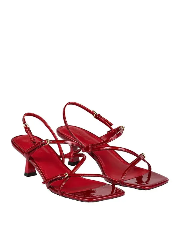 Sandro Juddy Strappy Sandals - Red