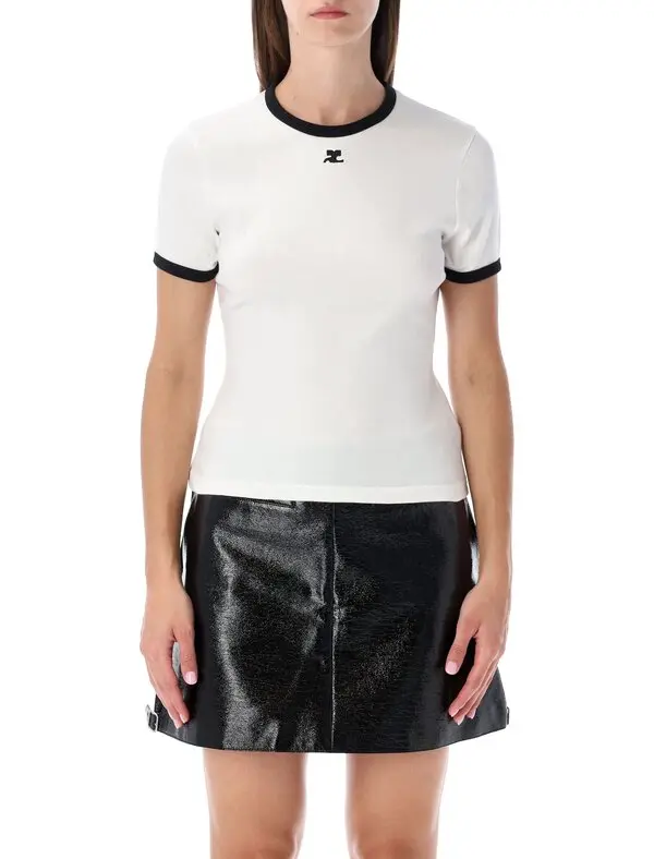 COURREGES T-shirt - Bianco