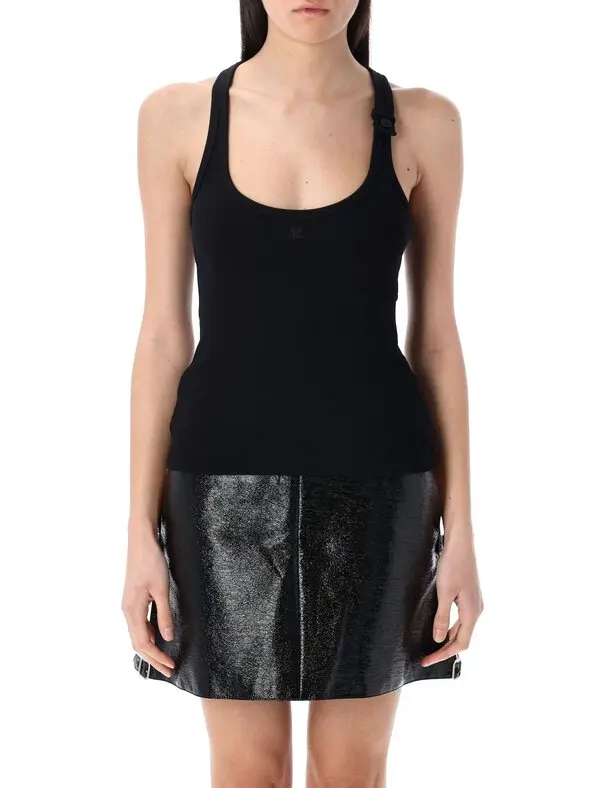 COURREGES Top - Black