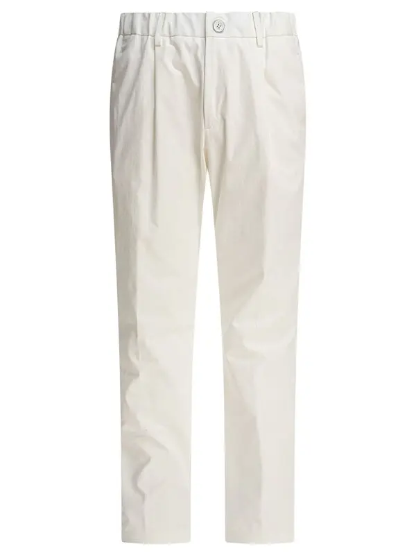 Herno Trousers - White