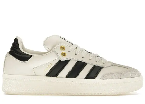 Adidas Samba Xlg Sneakers - Cream White/core Black/easy Yellow