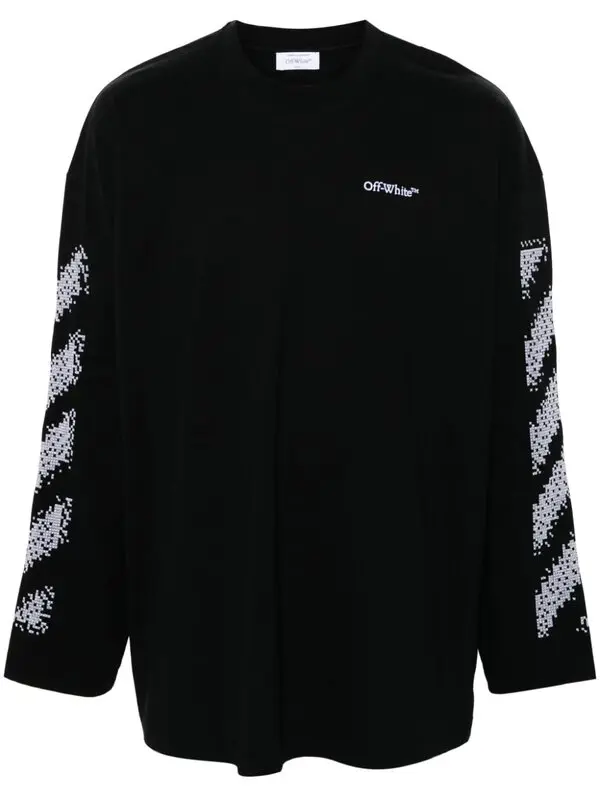 Off-White Pixel Diagonal T-shirt