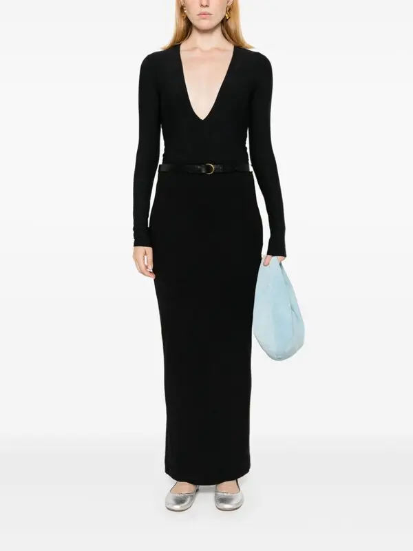 Eterne Plunging V-neck Bodysuit