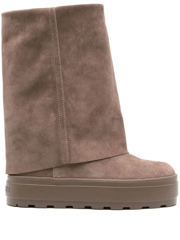 Casadei Suede Boots - Grey