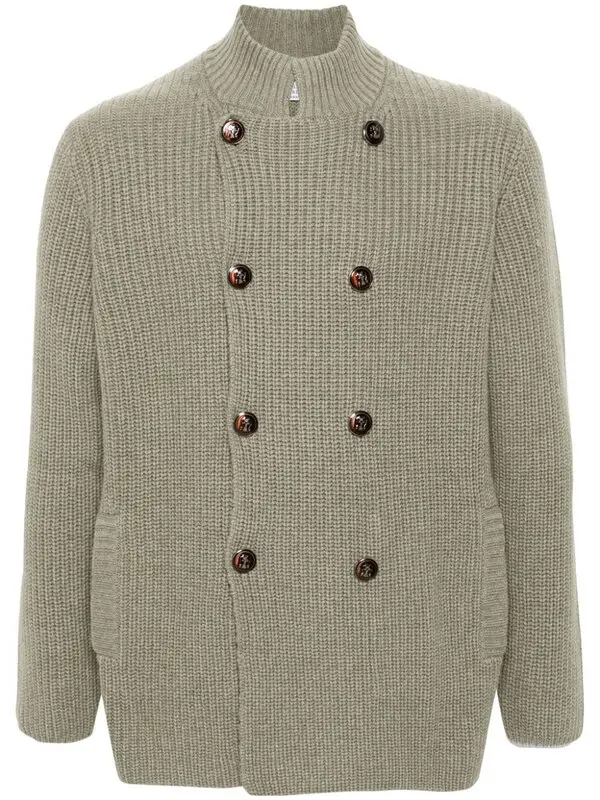Brunello Cucinelli Fisherman's Knit Cardigan
