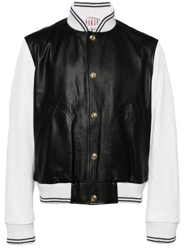 Thom Browne Blouson Leather Jacket