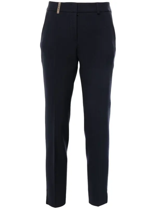 Peserico Pressed-crease Trousers