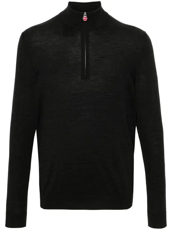 Kiton Fine-knit Jumper - Black
