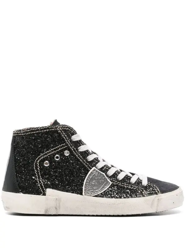 Philippe Model Prsx High Top Sneakers - Black