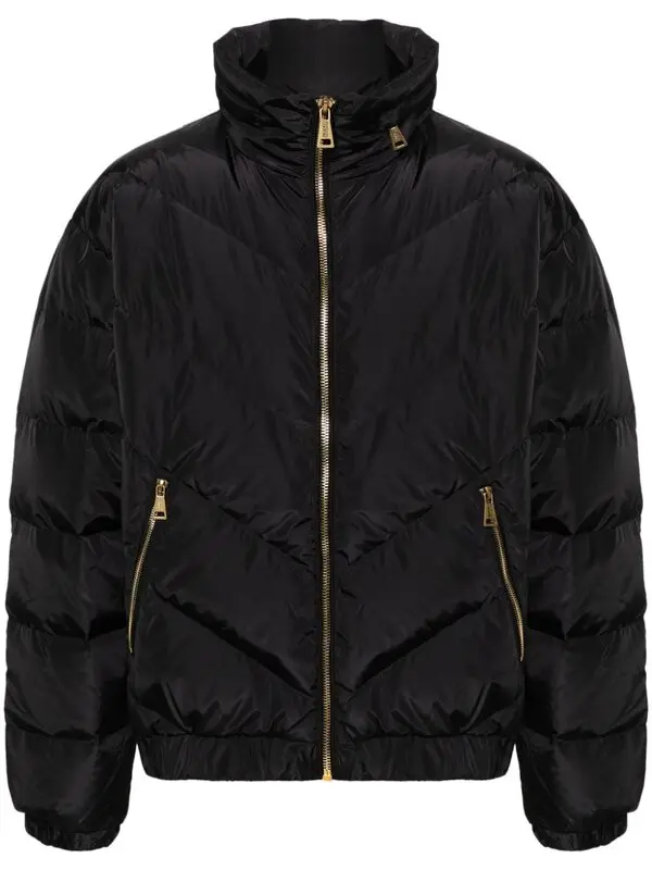 Versace Logo-print Padded Jacket