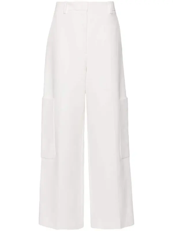 Khaite Caiton Trousers - White