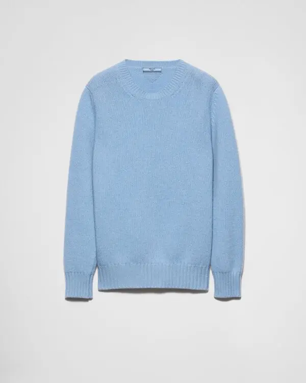 Prada Wool And Cashmere Sweater - Sapphire Blue