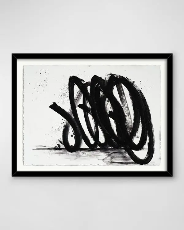RFA FINE ART Vital 5" Framed Hand-embellished Giclee H. Scott