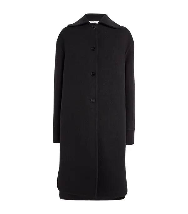 JIL SANDER Virgin Wool Car Coat