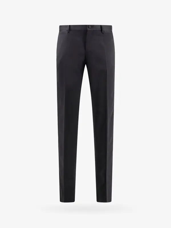 Dolce & Gabbana Virgin Wool And Silk Tuxedo Trouser