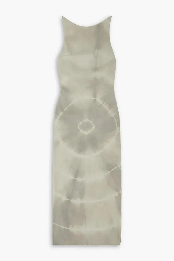 CONNER IVES Open-back Tie-dyed Midi Dress