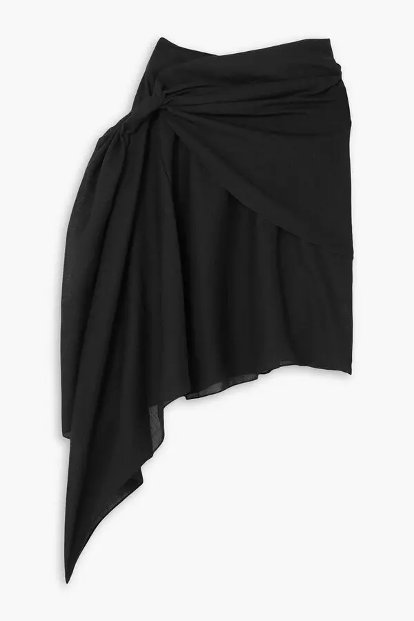 SUPRIYA LELE Asymmetric Draped Mini Skirt