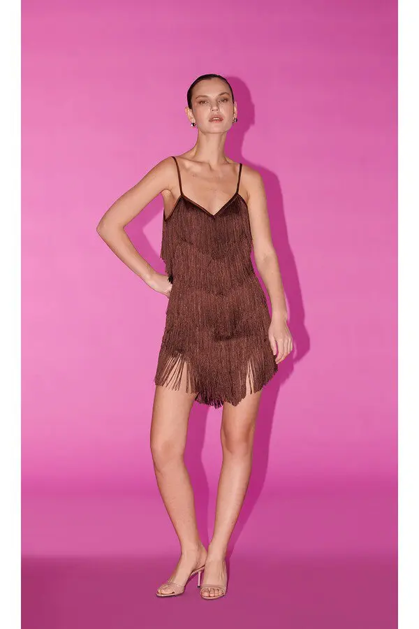 knee length dresses for ladies Caitriona Dress – Saylor NYC main image 0