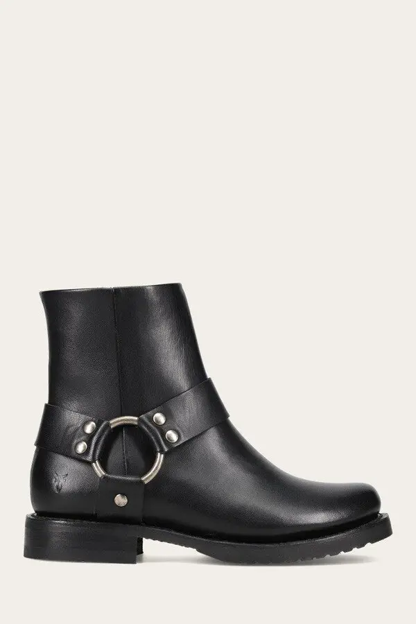 Frye Veronica Flex Harness Boots - Black