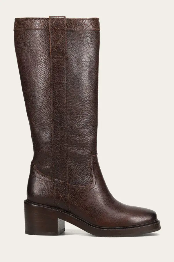 Frye Kate Pull On Wide Calf Boots - Brown