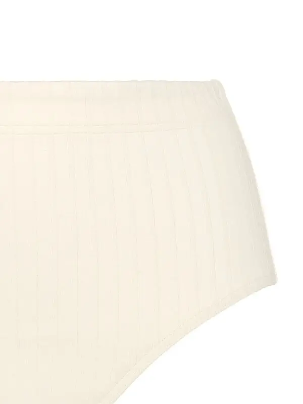 ERES Costa High-waisted Bikini Bottom - White