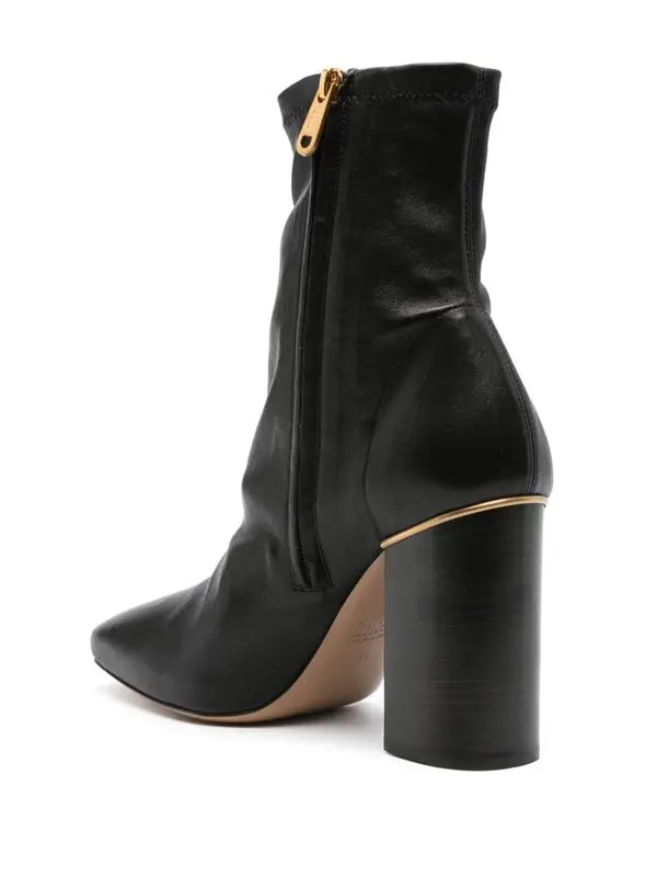 Chloé 90mm Ankle Boots - Black