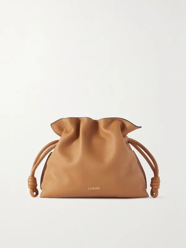 Loewe Flamenco Mini Leather Bag - Brown