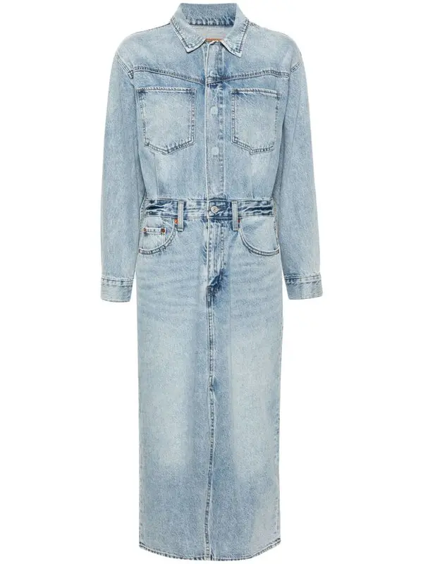 LEVI'S Mini Logo-tag Midi Dress