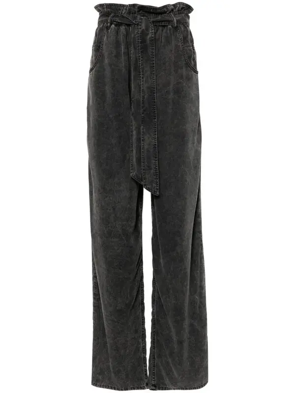 MARANT ETOILE Priana Chambray Trousers