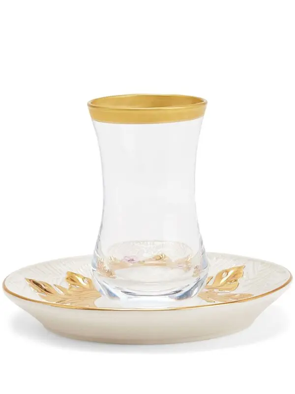 VILLARI Acapulco Oriental Tea Cup And Saucer Set