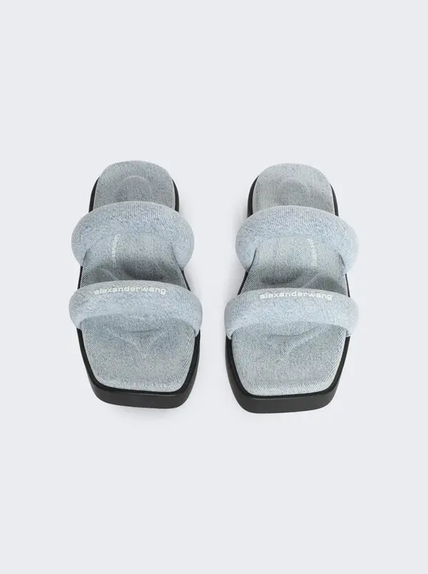Alexander Wang Jay Flatform Sandals - Pebble Beach