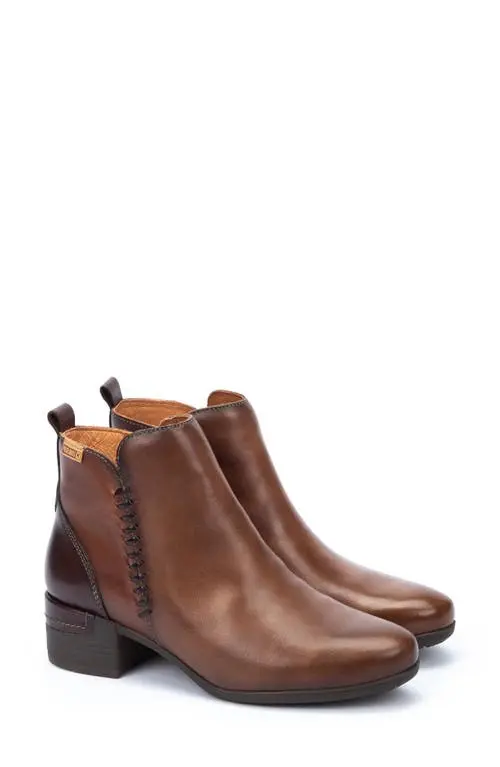 Pikolinos Malaga Leather Bootie - Topo
