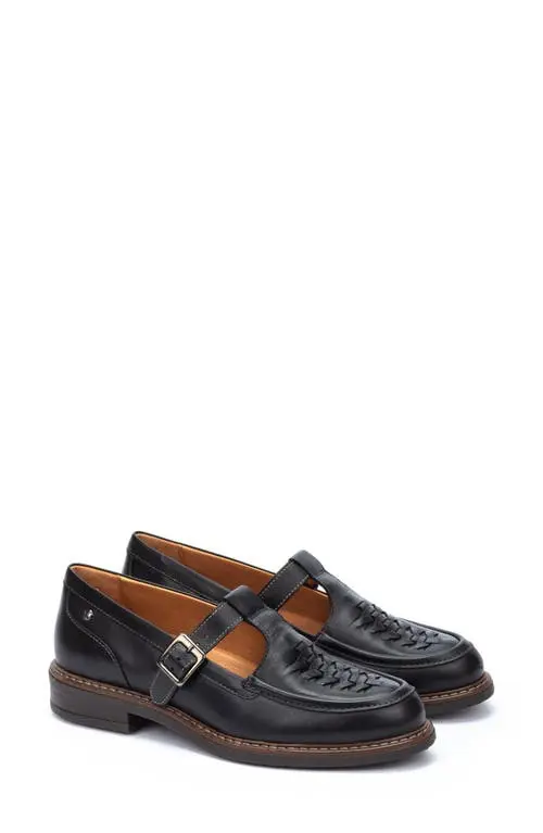 Pikolinos Aldaya Buckle Loafer - Black