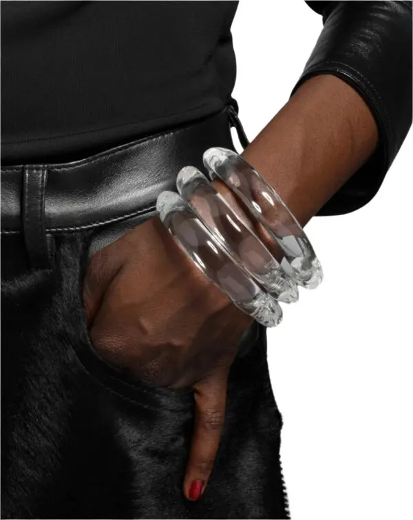 Alexis Bittar Liquid Lucite Bangle Bracelet