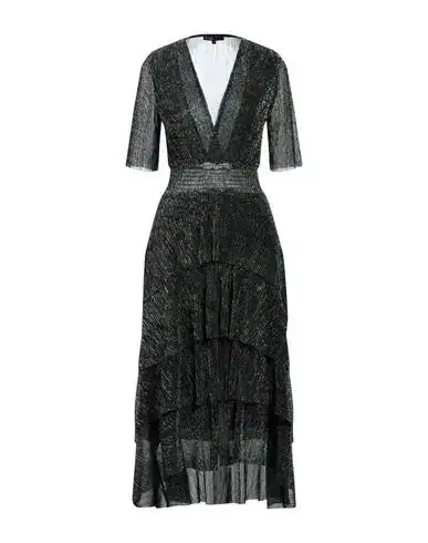 slim fit dress slacks Rexy Woven Metallic Mini Dress main image 0