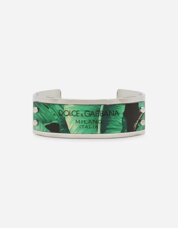 Dolce & Gabbana Logo Cuff Bracelet