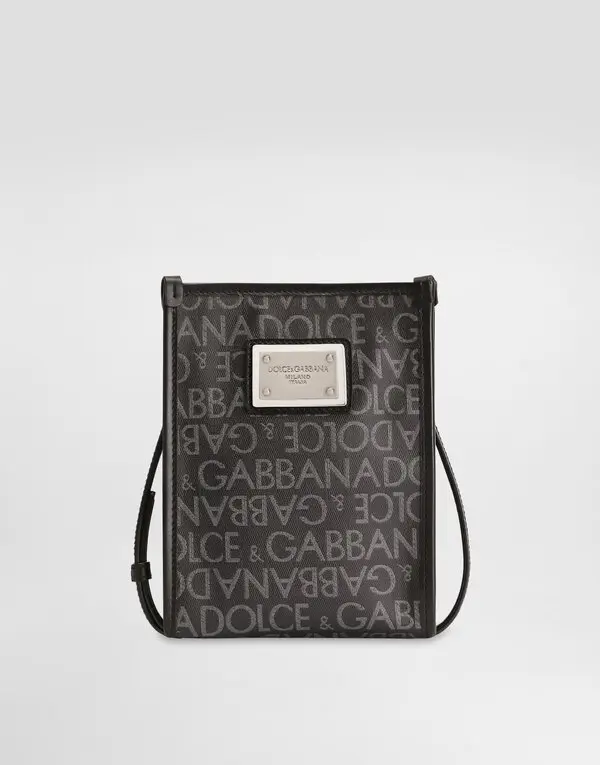 Dolce & Gabbana Small Printed Jacquard Shopper
