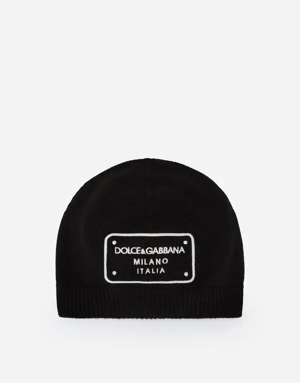 Dolce & Gabbana Knit Beanie With Logo