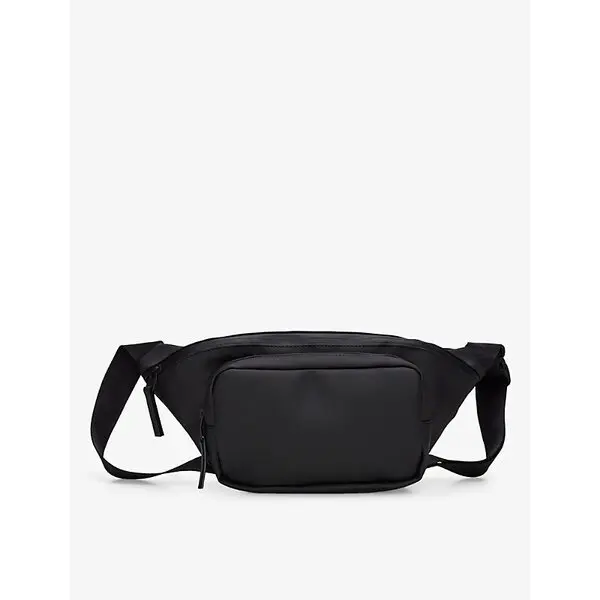 Rains Pocket-embellished Coated-shell Bum Bag