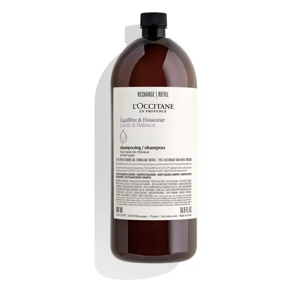 L'OCCITANE Gentle & Balance Shampoo Refill 16.9 Fl Oz