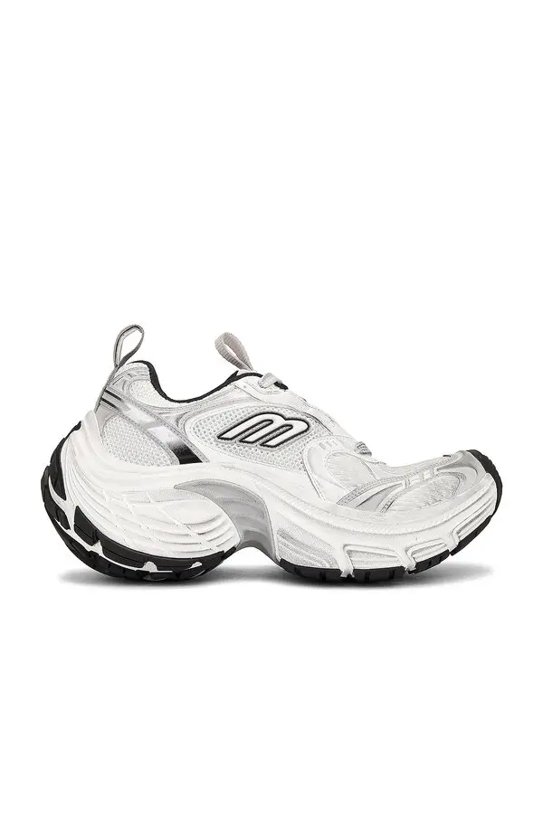 Balenciaga 10xl Sneaker - White  Black  & Grey