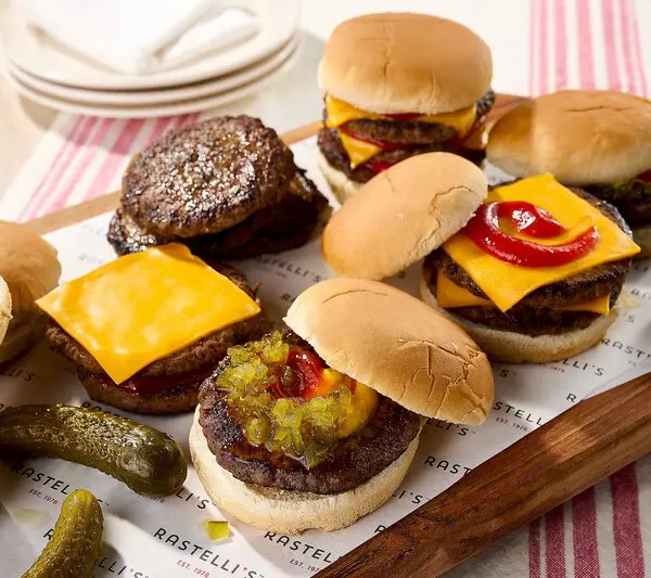 RASTELLI'S 3-oz Smashed Style Short Rib Butter Burgers