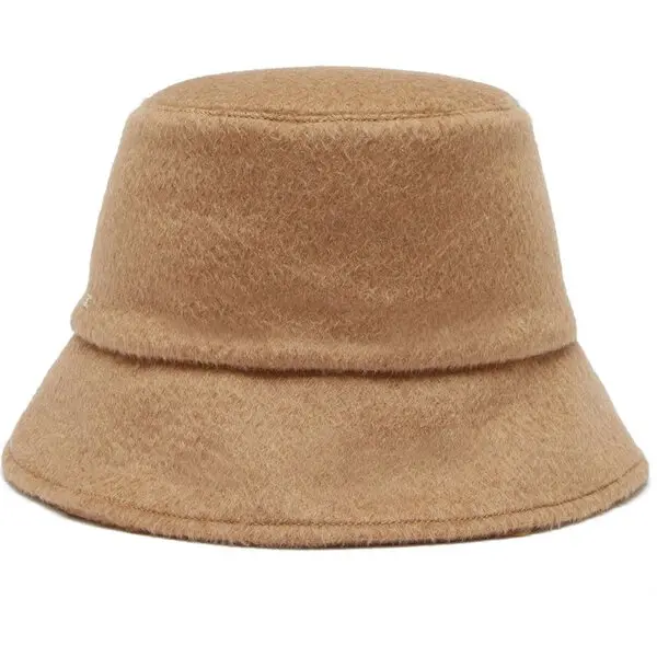 Max Mara Fiducia Reversible Bucket Hat - Camel