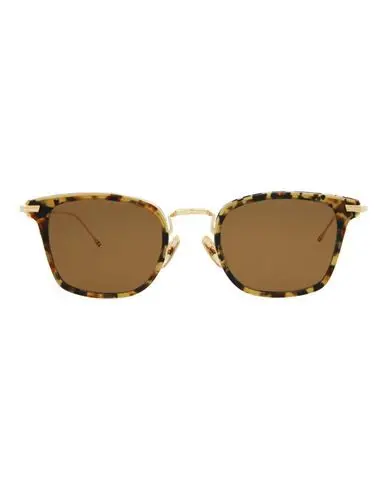 Thom Browne Square-Frame Metal Sunglasses Sunglasses Metal  display picture 3