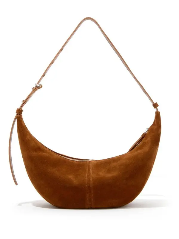 Proenza Schouler Suede Shoulder Bag - Brown