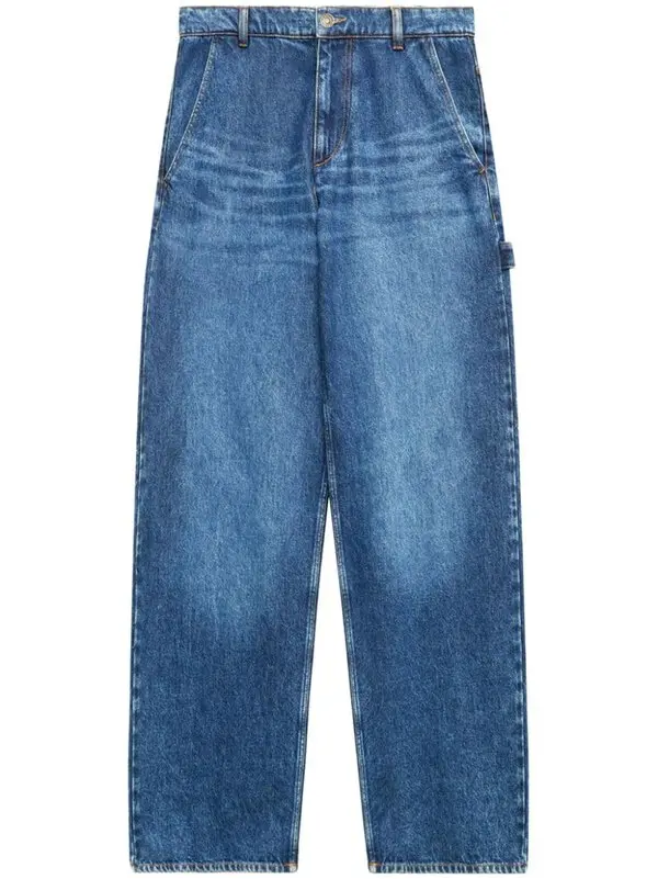 MARANT ETOILE Solene Wide-leg Jeans - Blue