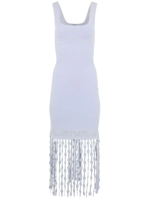 Simkhai Signa Midi Dress - Blue