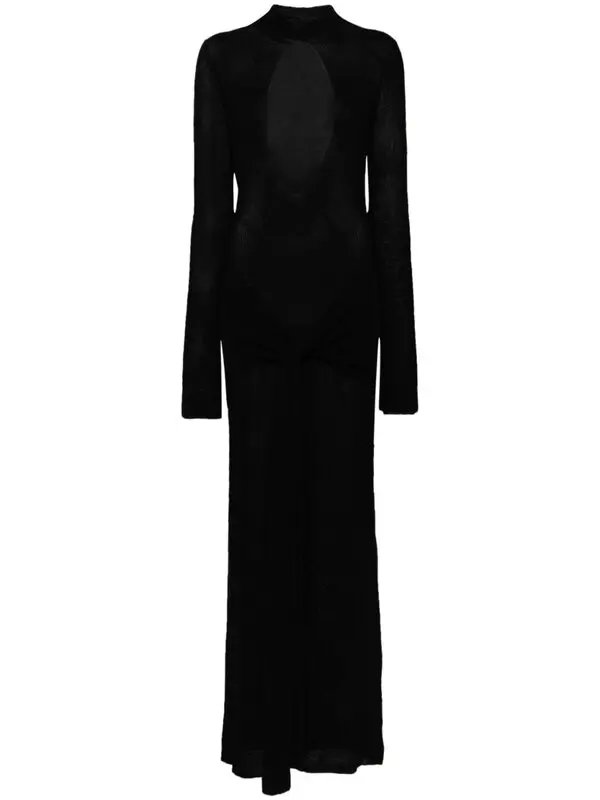 Aya Muse Nova Maxi Dress In Black - 99% Off | Editorialist